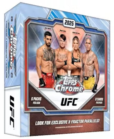 UFC - 2025 TOPPS Chrome UFC Mega Box – Just Card Stuff